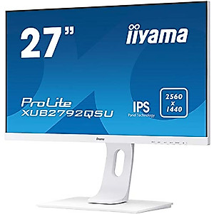 iiyama ProLite XUB2792QSU-W1 68.6 cm (27") LED LCD Monitor - 16:9-5 ms - 2560 x 1440