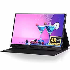 Eyoyo Portable Computer Monitor 4K Gaming Monitor 13.3 inch 3840x2160 UHD IPS Display USB-C Monitor Compatible with Mac Laptop PS4 Xbox One Smartphone