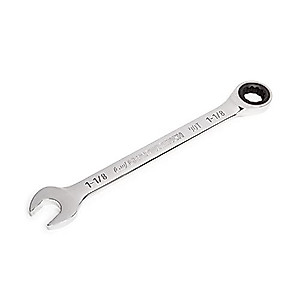 GEARWRENCH 1-1/8" 4 Degree Swing Arch 12 Point Ratcheting Combination Wrench - 86955