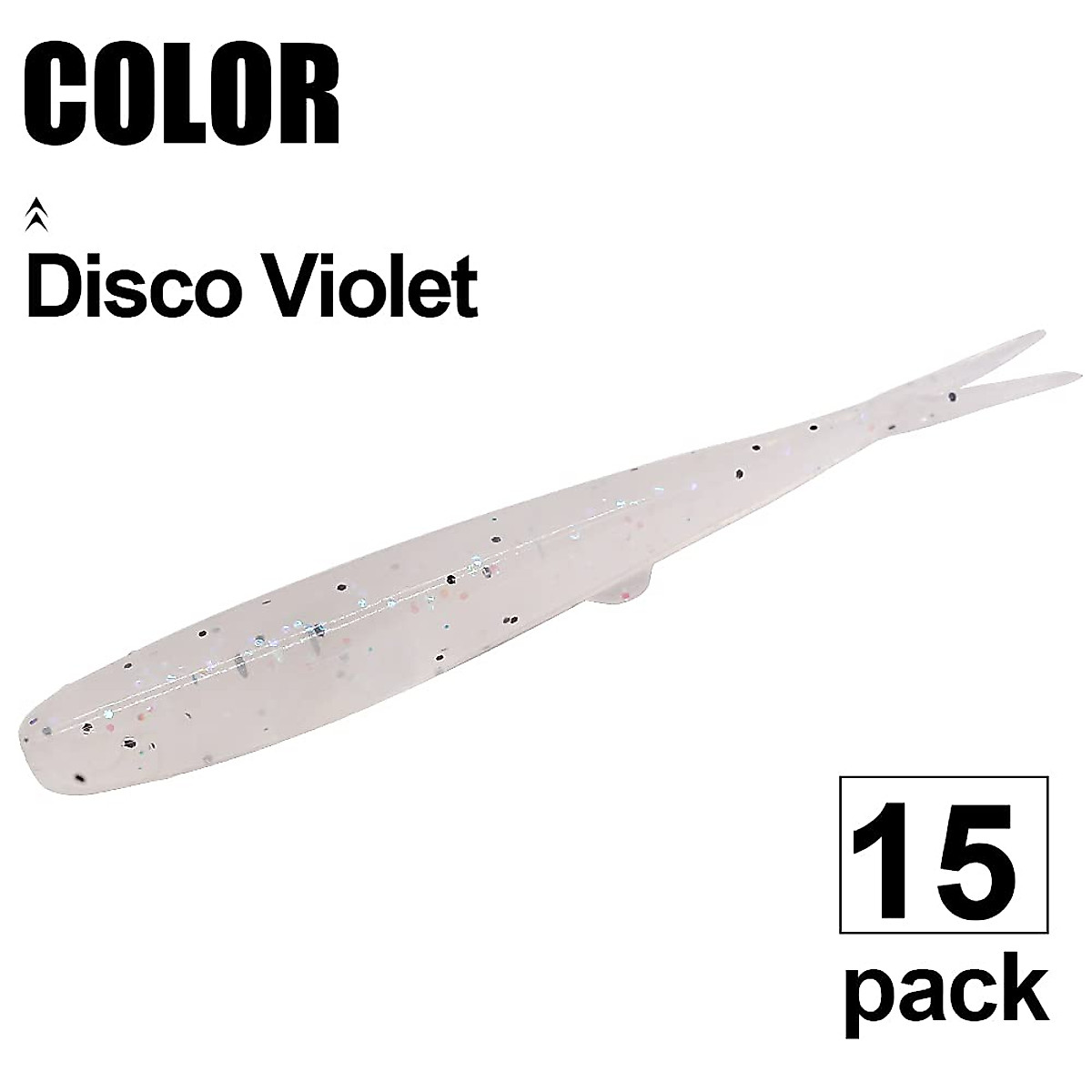 Crappie-Baits- Plastics-Jig-Heads-Kit-Minnow-Fishing-Lures-for Crappie-Panfish-Bluegill-40-Piece Kit - 30 Bodies- 20 Crappie Jig Heads