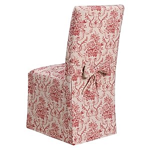 Madison Chateau Dining Room Chair SLIPCOVER SLICOVER, Red