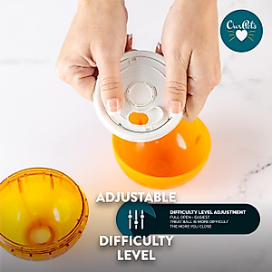 Our Pets Smarter Toys IQ Treat Ball - Colors Mary Vary - 4" - for Larger Dogs