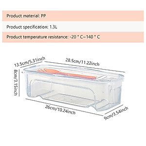 Pasta Pot With Strainer, Microwave Pasta Cooker with Strainer 1.3L Pasta Cooker with Lid ＆ Fork Heat Resistant Transparent Spaghetti Noodle Microwave Cookware