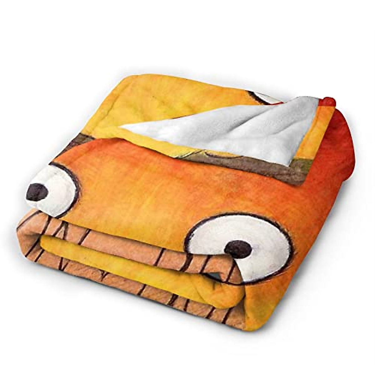 XCRUPYT Anime Blanket Cartoon Throw Blankets Ultra Soft Flannel Lightweight Throws for Couch, Bed, Plush Fuzzy Microfiber Warm Thermal All Seasons Use 50"X40"