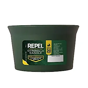Repel Insect Citronella Candle, Pack of 1