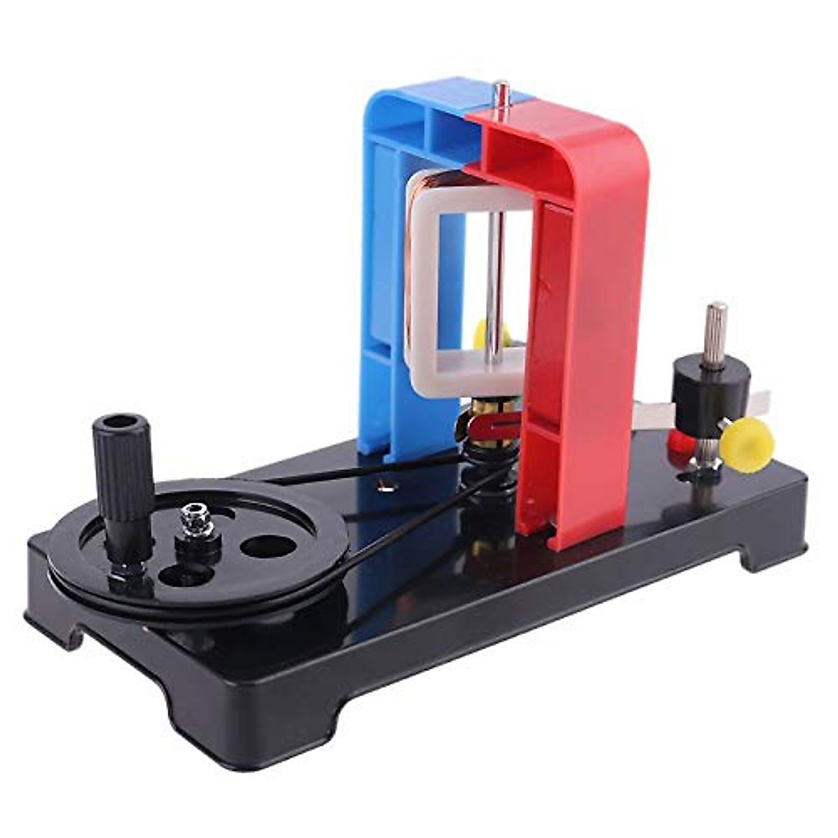 AMZOPDGS Wind Turbine Model, DIY Hand Electricity Generator Model Generator Electromagnetic Induction Experiment Education Toys