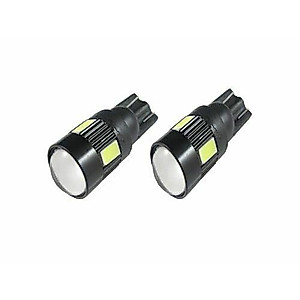 Xotic Tech 1 Set 9-SMD Xenon White T10 BA9 LED Parking Light Bulbs w/Load Resistor Anti-Flicker Error Free Wiring Adapters Compatible with BMW F30 3 Series…