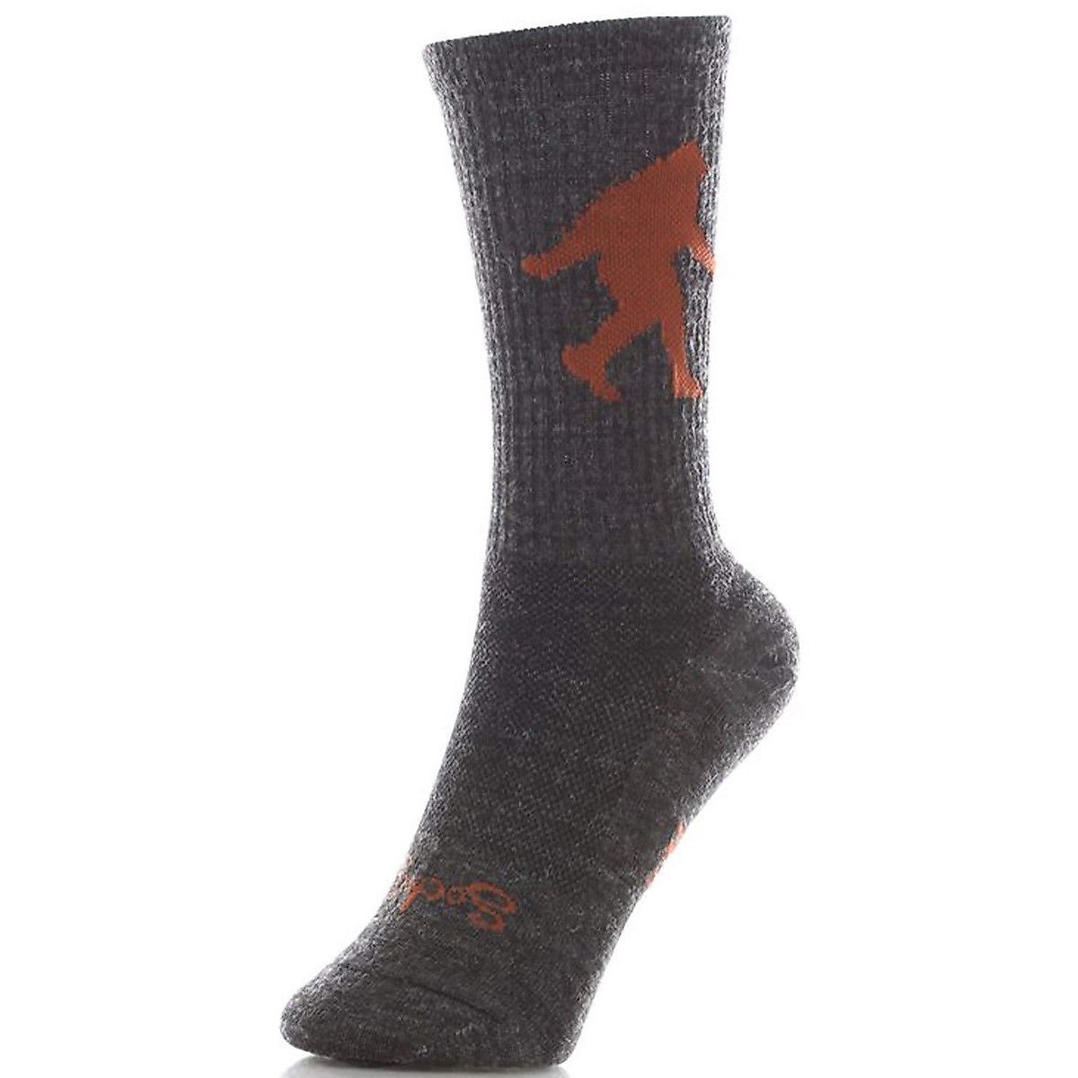 SockGuy Sasquatch 6In Wool Sock One Color, S/M