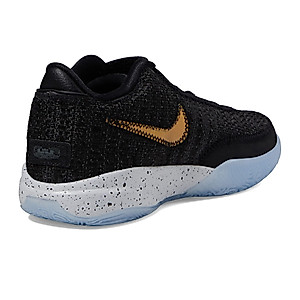Nike Lebron XX PS (Little Kid) Black/Metallic Gold/White/Pure Platinum 13 Little Kid M