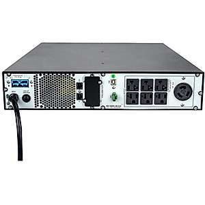 Liebert PSI5 UPS - 800VA/720W 120V 2U, Line Interactive, AVR, 0.9 Power Factor, Sine Wave, rack mount, tower, Uninterruptible Power Supply, Power Backup with Surge Protection (PSI5-800RT120)
