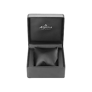 Alpina Men's Alpiner X Outdoor Connected Watch, Multi-Functional, Activity, Sleep, GPS, Message Notifications, Worldtimer, Digitial LED Screen, Sapphire Crystal, 45mm