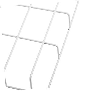 NULYLU Protective Guard for Emergency Light Iron Metal Emergency Light Wire Cover Wire Guard for Emergency Light White Exit Sign Wire Guard