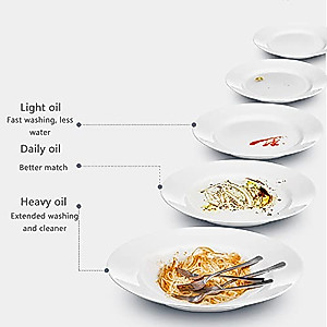 Portable Countertop Dishwasher,3Washing Programs Compac,Compact Dishwasher, 75°C Hot Air Drying,360° Spray Arms