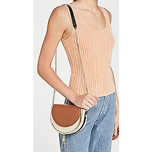 See by Chloe Women's Mara Evening Bag Combo, Cement Beige, Off White, Tan, One Size