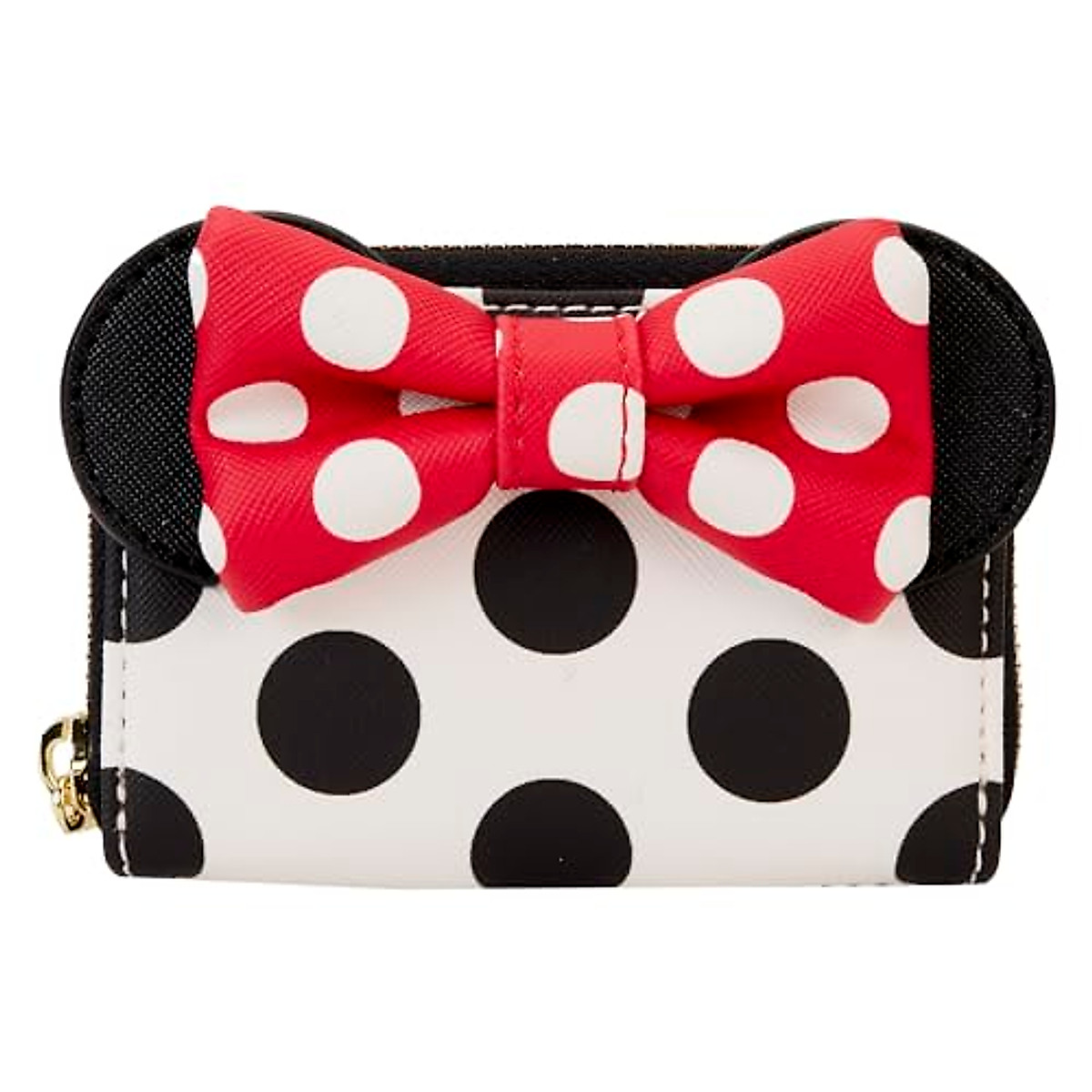 LOUNGEFLY Disney Minnie Rocks The DOTS Accordion Wallet