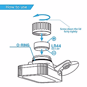 Aquarium Thermometer LCD Digital Waterproof Thermometer with Suction Cup Fish Tank Water Temperature for Fish Like Betta
