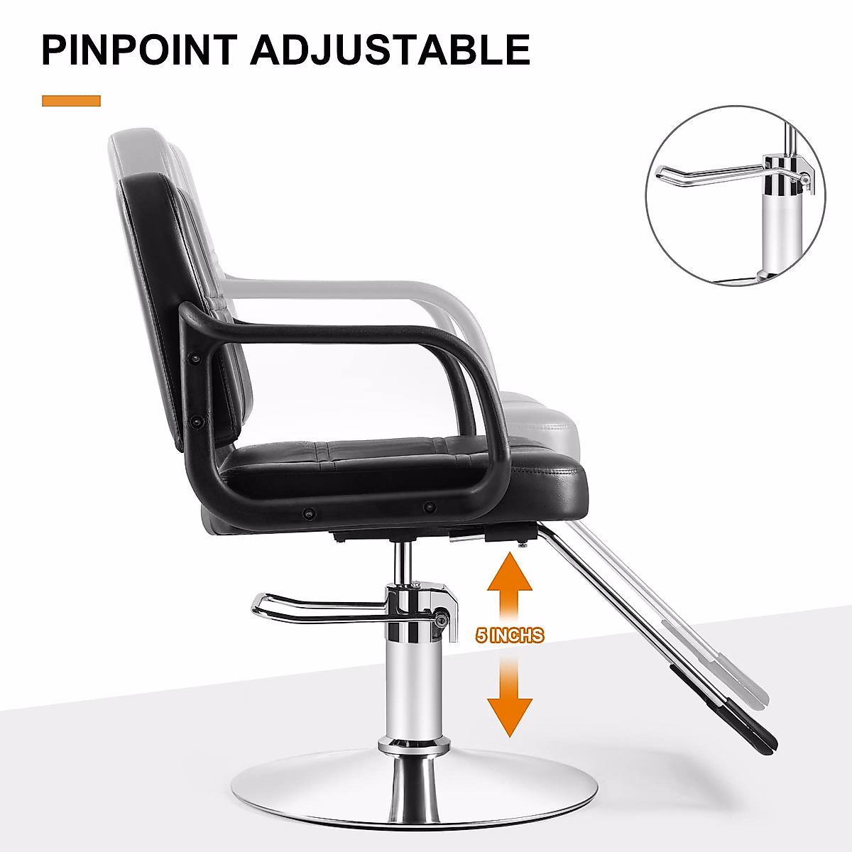Artist hand Hydraulic Barber Chair Salon Chair for Hair Stylist Tattoo Chair Shampoo Salon Equipment