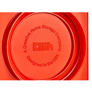 Cliik 3-Pack Magnetic Stackable Kitchen Containers, Jars for Organization and Storage, Kitchen Storage & Pantry Organizer with Lid, Shatterproof, Leakproof & Airtight