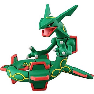 Takaratomy Pokemon Sun & Moon EHP03 Rayquaza Action Figure, 3", for 156 months to 180 months