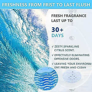 Urinal Screens Deodorizer (10-Pack), Urinal Screen Anti-Splash With Easy Fit & Multiple use, Urinal Screen Cakes for Toilet,Bathroom,Restaurants,Offices,Schools,Hotels