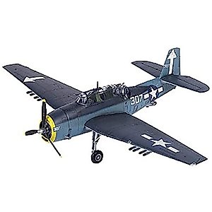 Academy TBM-3" USS Bunker Hill Airplane Model Building Kit, Navy