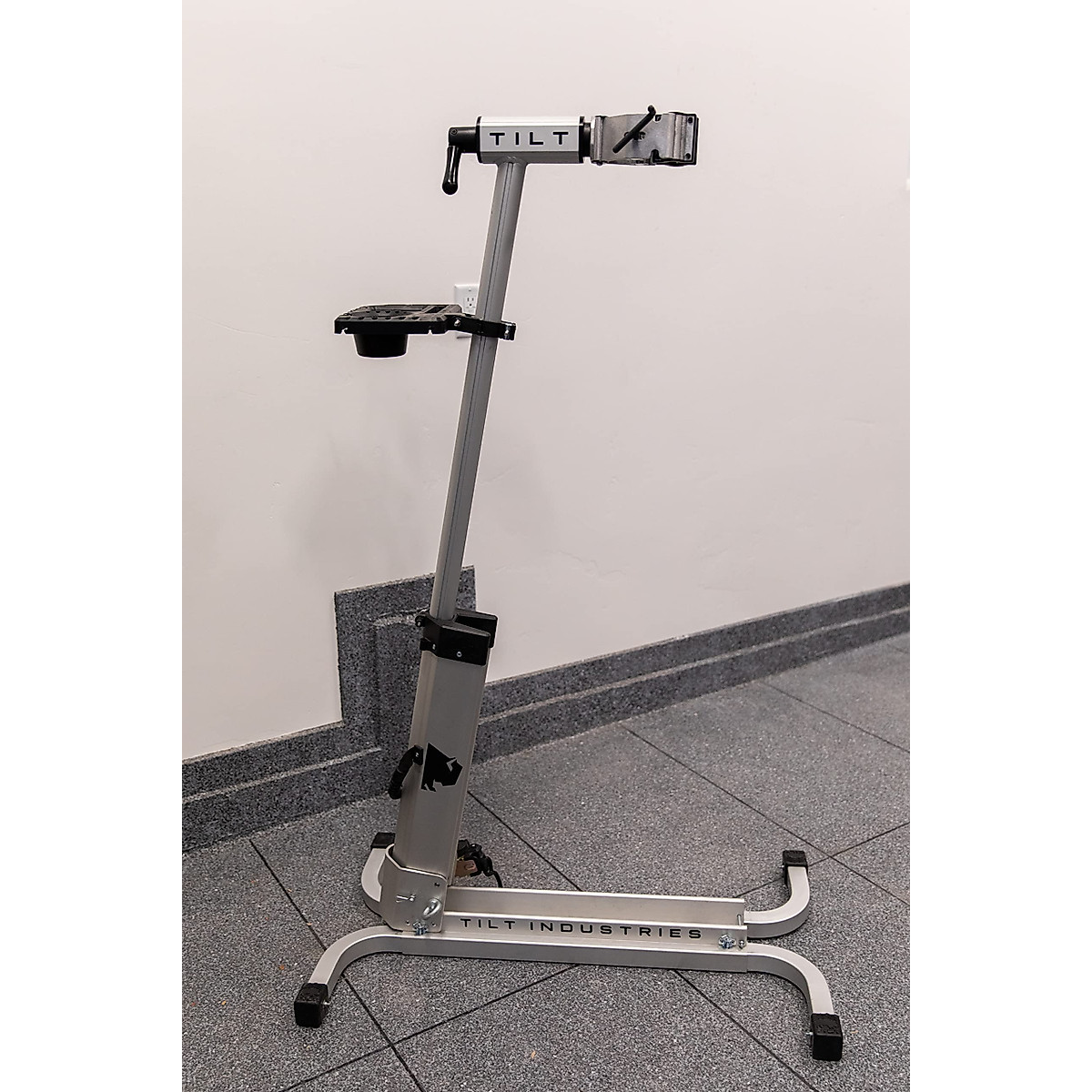 Tilt Industries Tool Tray - Universal Fit Bicycle Repair Stand Tool Tray, Adjustable Work Tray - Attaches to Any Repair Stand