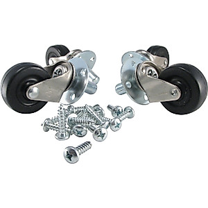 Ernie Ball Amp Caster Set, Deluxe Pop-In Socket Mount (P06102)