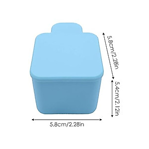 Salad Dressing Container Fits Omie Box | Silicone Sauce Dressing Containers With Lids | Dishwasher Safe Leakproof Portable Storage Container Ovenable For Dips, Jam, Salad Dressing, Sauce