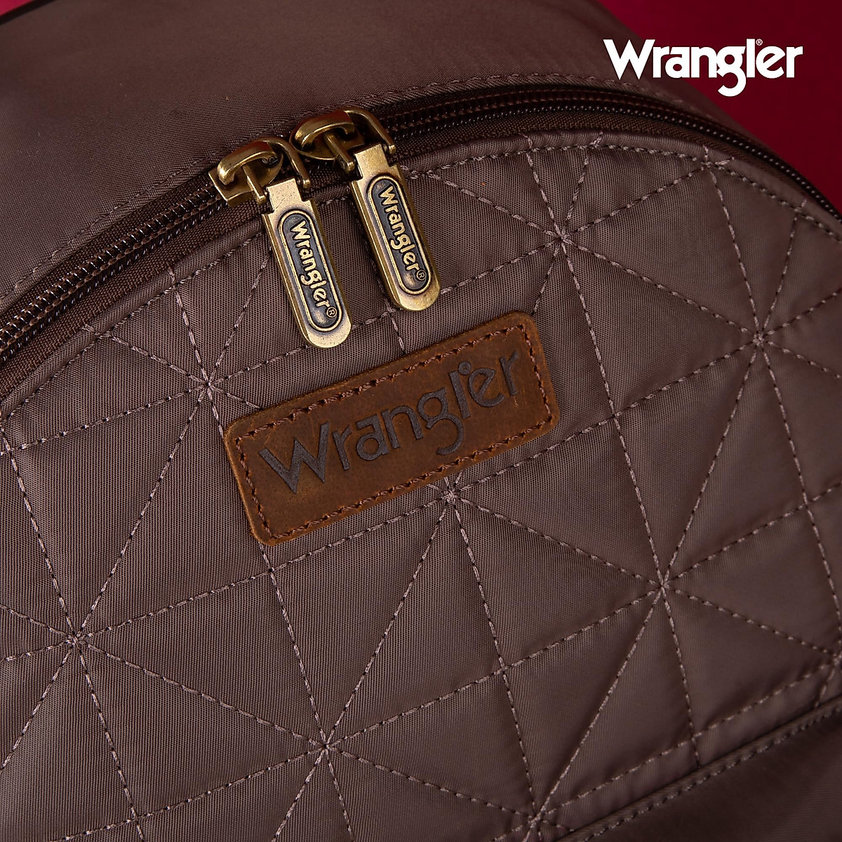 Montana West × Wrangler Backpack Purse for Women Quilted Backpack for Travel