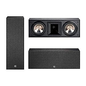 BIC America FH6-LCR Formula Series FH6-LCR Dual 6-1/2-Inch 175-Watt 2-Way LCR All-Channel Speaker, Black