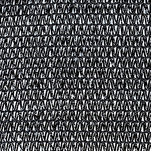 Agfabric 70% 6X 12ft Sunblock Shade Cloth with Grommets for Garden Patio, Black