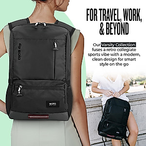 Solo New York Draft Slim Backpack, Black
