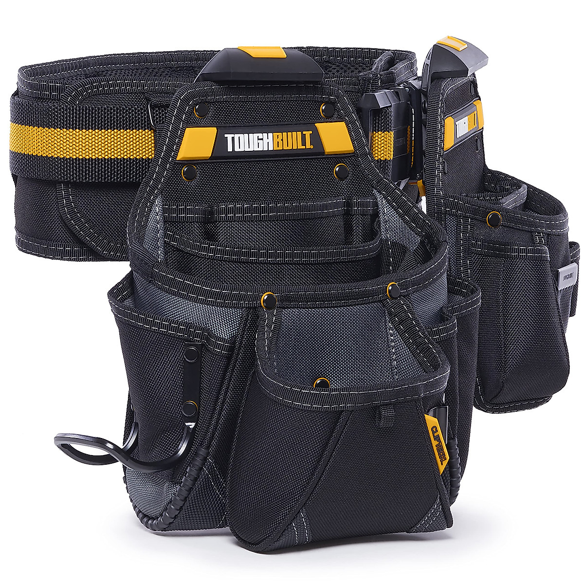ToughBuilt - TB-CT-111-CP, ClipTech, 3pc Handyman Tool Belt Set