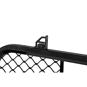 Dee Zee DZ95050RB Gloss Black Aluminum Mesh Cab Rack