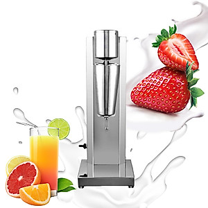 Electric Drink Mixer, 650ml Commercial Milkshake Machine,Restaurant-Quality Retro Milkshake Maker & Milk Frother 180W