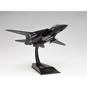 OPO 10 - 1/100 Military Fighter Plane Compatible with F-14A Tomcat US Navy VX-4 Vandy 1 1985 - with Fold Out Airplane Wings - CP35