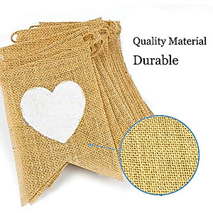 Baby Shower Banner Durable Burlap Welcome Baby Gift Banner Bunting Garland Rustic Neutral Baby Shower Decorations