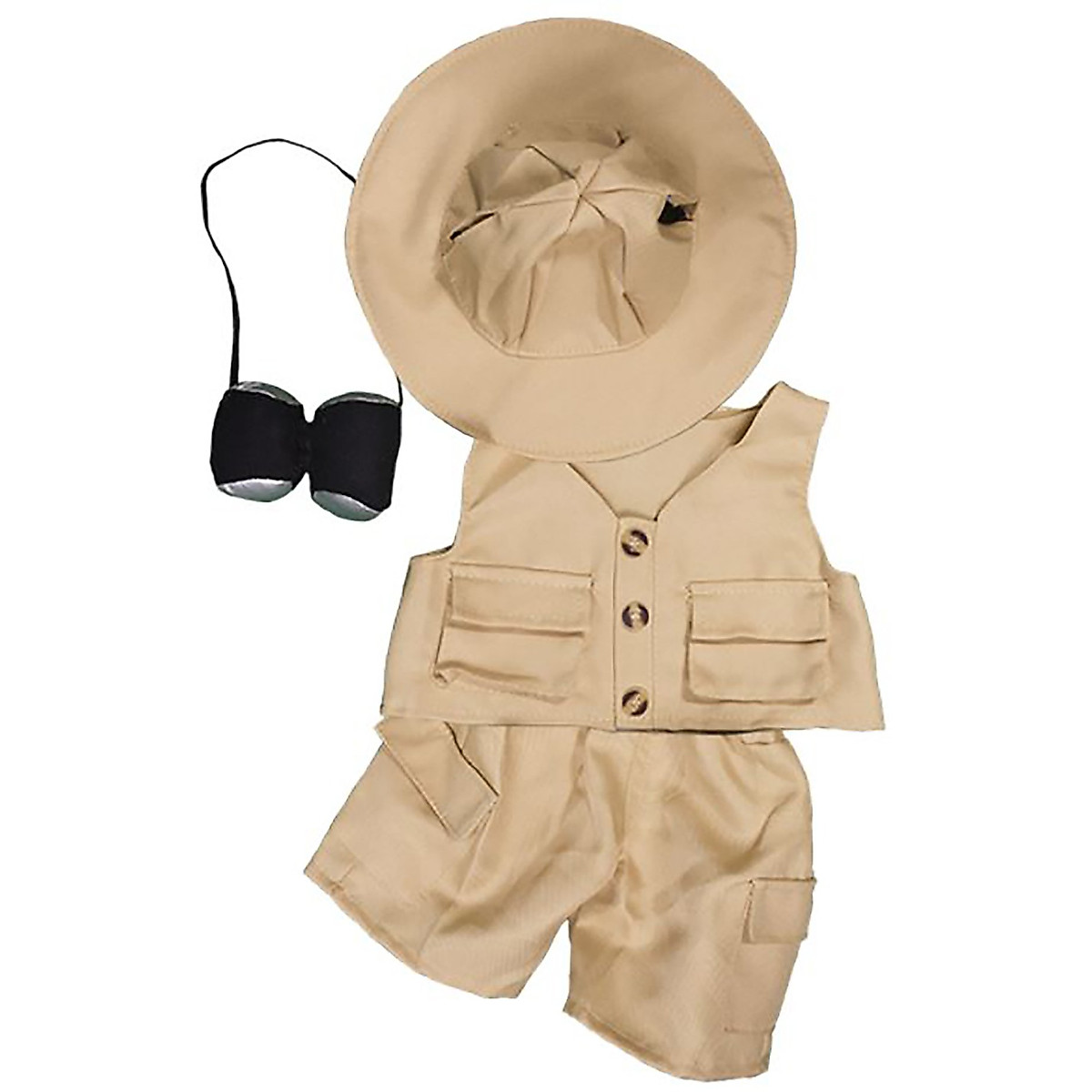 Safari Outfit Teddy Bear Clothes Fits Most 14"-18" Build-A-Bear and Make Your Own Stuffed Animals
