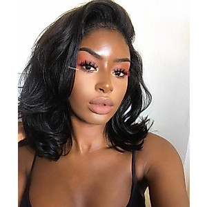 False Lashes with Color Faux Mink Eyelashes Wispies Fluffy Colored Lashes Dramatic Strip Lashes Pack (Pink)