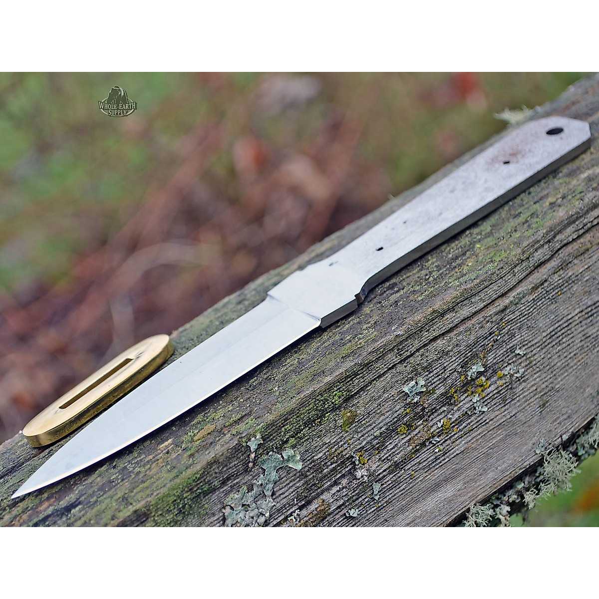 Whole Earth Supply (Set of 2) Large Boot Knife Knives Blades Blanks Hunting Blade Hunter Dagger Throwing New BL7706