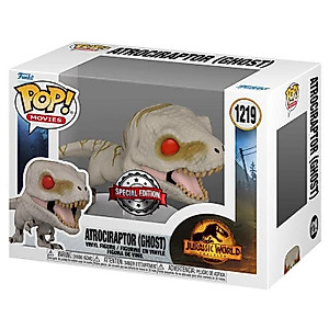 Funko Pop! Movies: Jurassic World Dominion - Atrociraptor (Ghost) - Target Exclusive