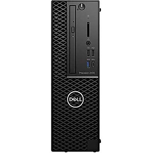 Dell Precision 3431 Workstation - SSF - i7-9700 -RAM 16 GB RAM - 256 GB SSD - Small Form Factor - Windows 10 Pro 64-bit - w/UHD Graphics 630 (Renewed)