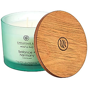 Chesapeake Bay Candle Scented Candle, Balance + Harmony (Water Lily Pear), Coffee Table