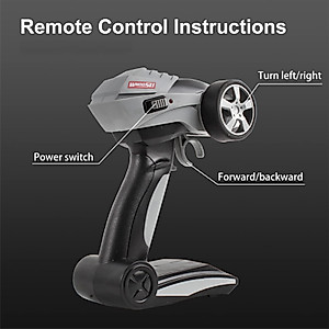 GoolRC RC Drift Car, 1:16 Scale Remote Control Car, 4WD RC Cars, 30KM/H High Speed RC Racing Car with LED Lights, and Drifting Tire for Kids and Adults (White)