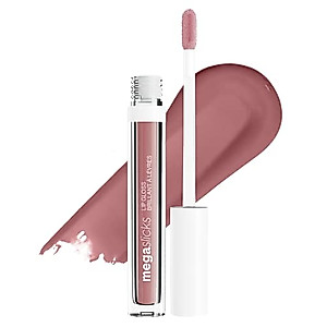 wet n wild MegaSlicks Lip Gloss, Ultra-Glossy, Vitamin-E Enriched, Ultra-Gloss High Shine Moisturizing, Cruelty-Free & Vegan - Lowkey Pink