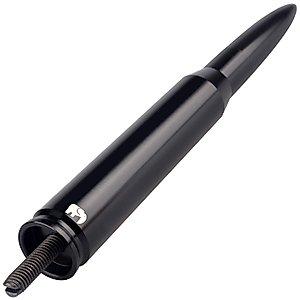 ONE250 Bullet Style Antenna, Compatible with Toyota Tundra All Models (1999-2023) & Toyota Tacoma Models (1995-2016) - Designed for Optimized FM/AM Reception (Black)