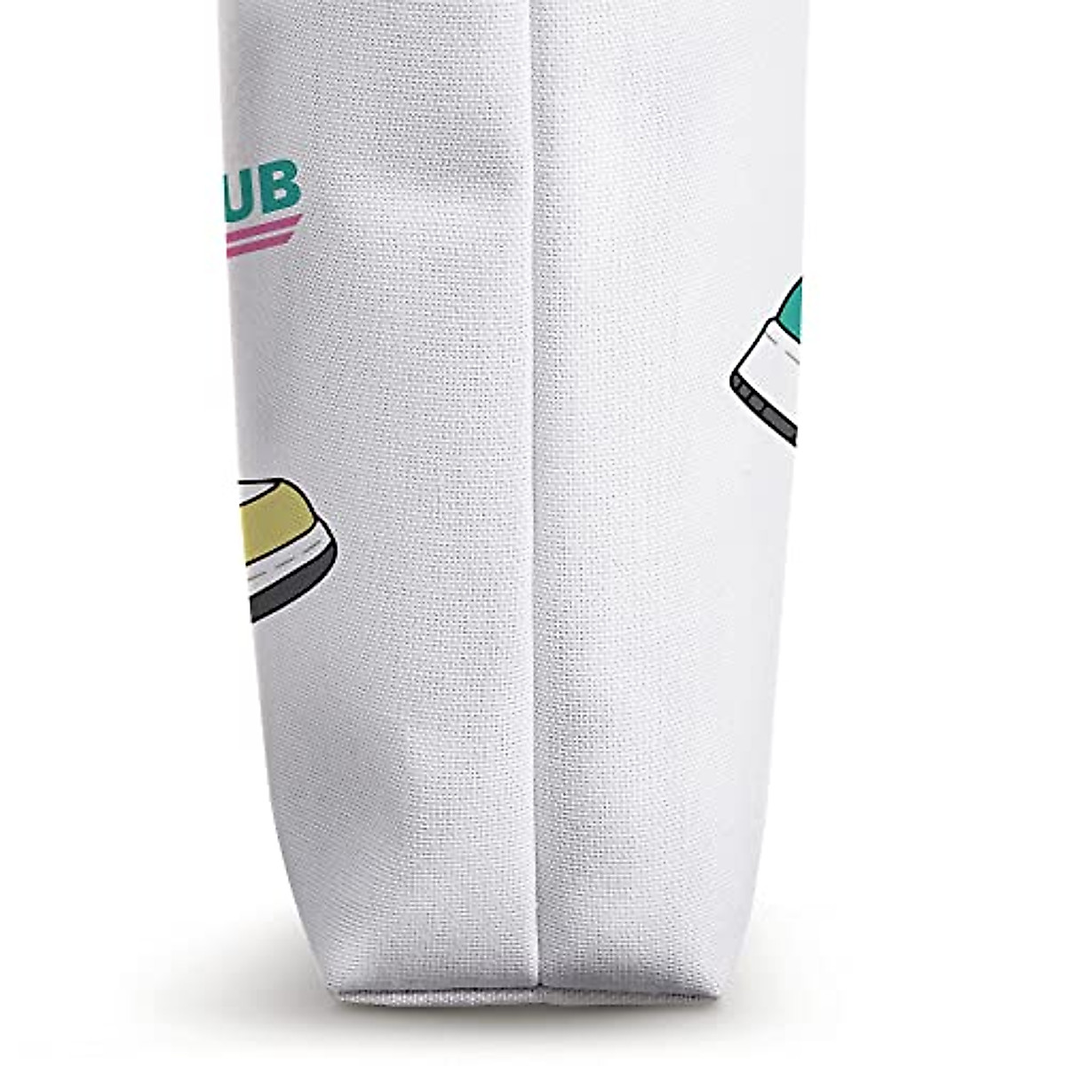 Running Up That Hill Retro Running Marathon Track Cross Tote Bag