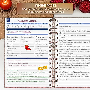 Clever Fox Recipe Book Spiral – Make Your Own Family Cookbook – Blank Recipe Notebook Organizer – Empty Cooking Journal to Write In Recipes – Medium Size, 6.3”x8.3”, Hardcover (Rose Gold)