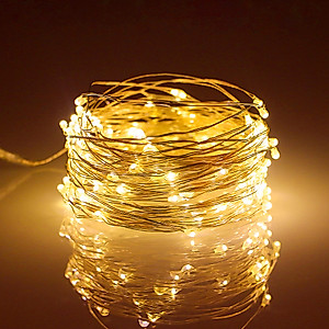 Metaku Fairy Lights Battery Operated 10Ft/3M 30 LED String Lights Twinkle Christmas Lights Indoor Decorative Mini Lights for Home Bedroom Garden Wedding Party Festival Decorations