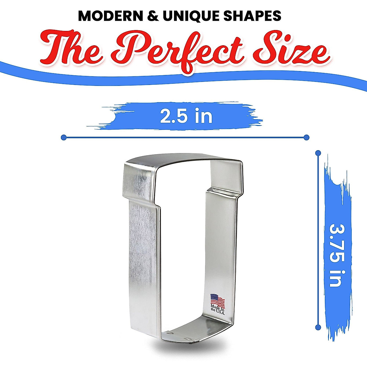 Pill Rx Bottle Cookie Cutter 3.75 Inch - Made in the USA – Foose Cookie Cutters Tin Plated Steel Pill Rx Bottle Cookie Mold